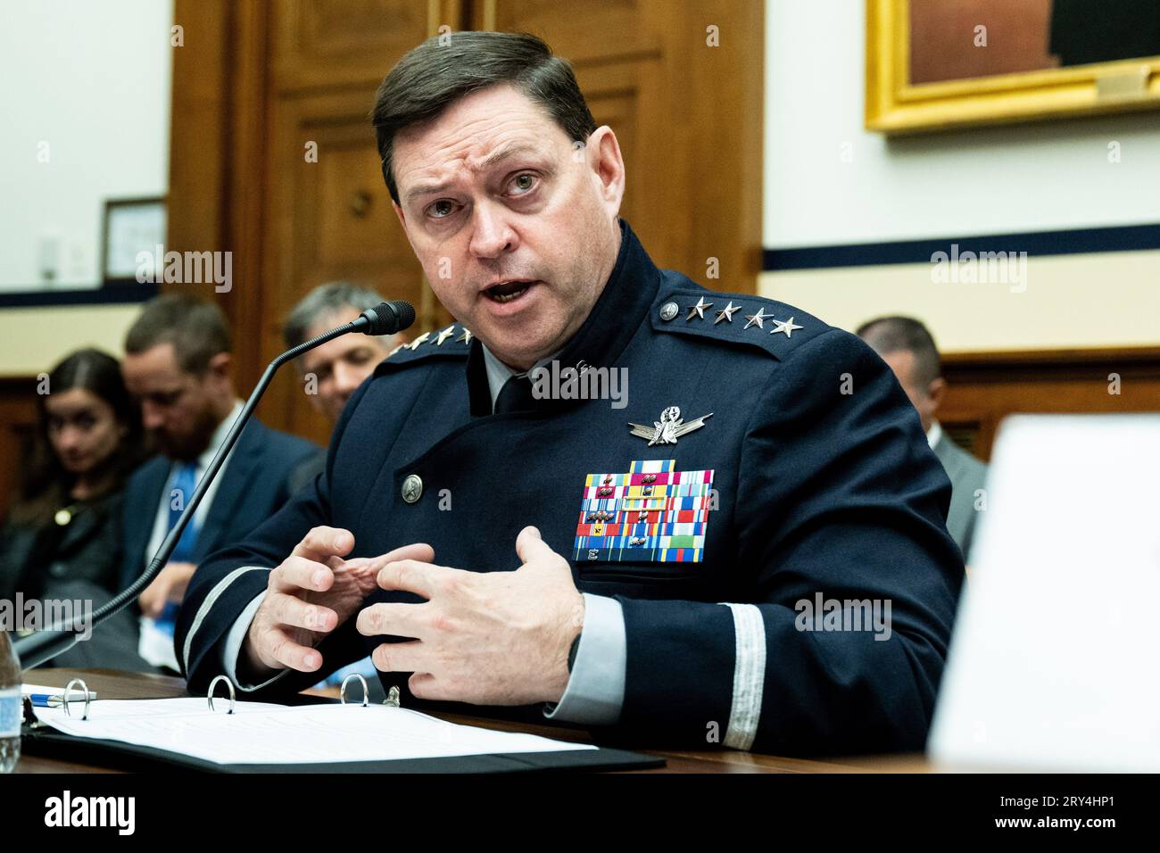 Washington, United States. 28th Sep, 2023. General Chance Saltzman ...