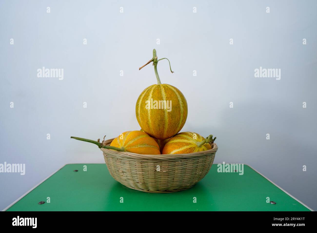Traditional Chinese Fruit Close-up Photo - Melon Stock Photo - Alamy