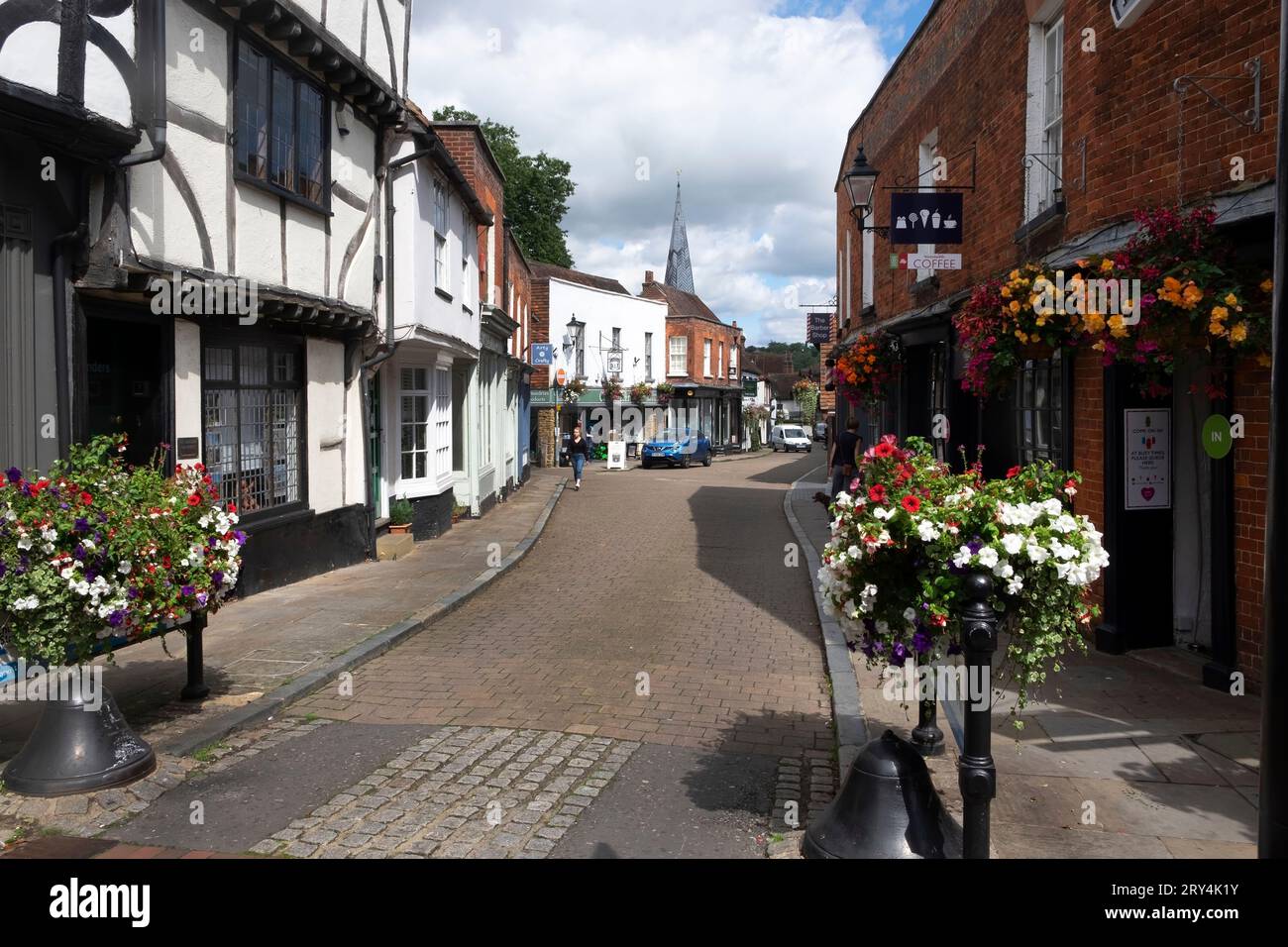 Godalming church street hi-res stock photography and images - Alamy