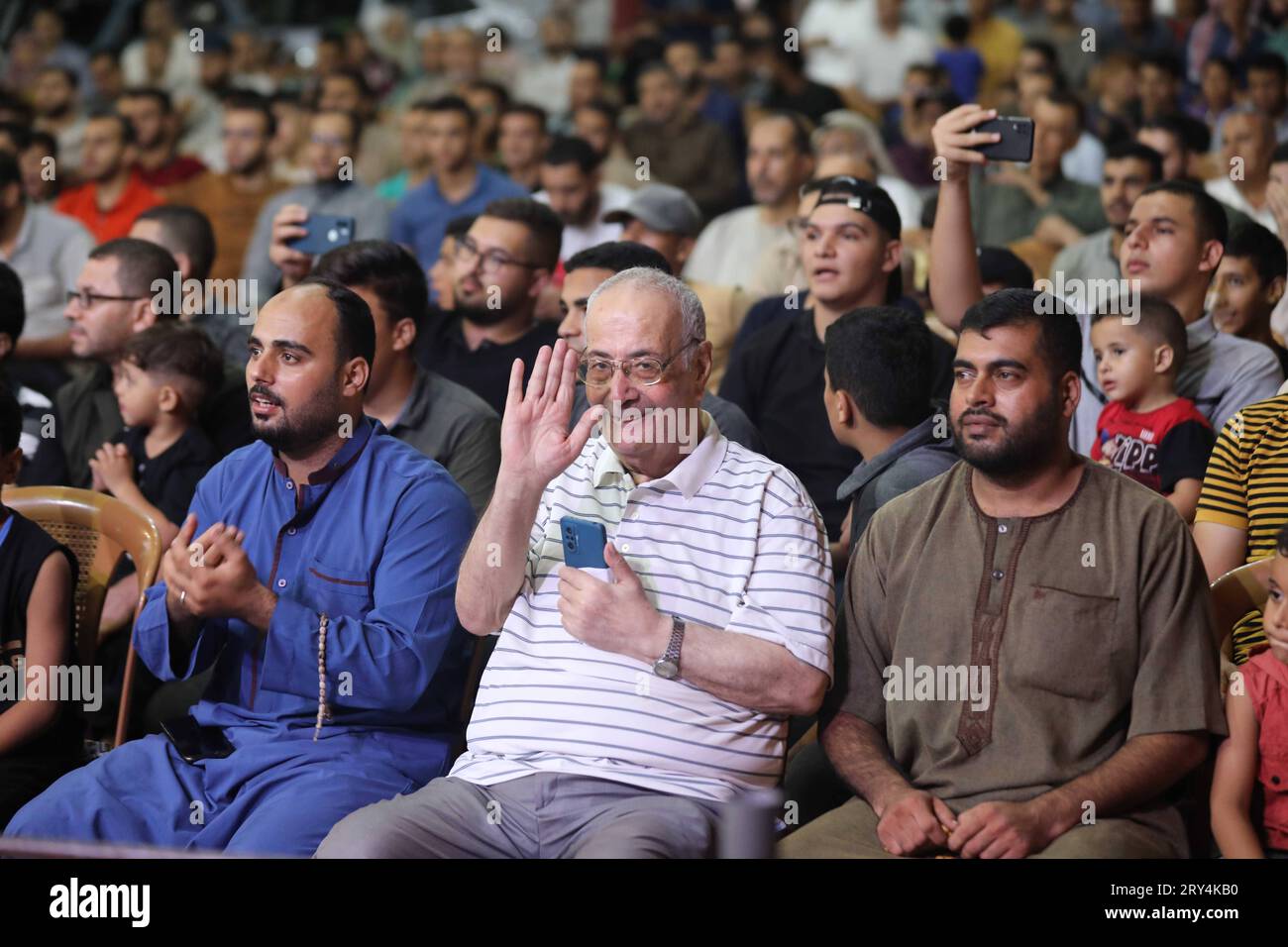 Middle East News/Gaza/Palestinian Territories Palestinians celebrate ...