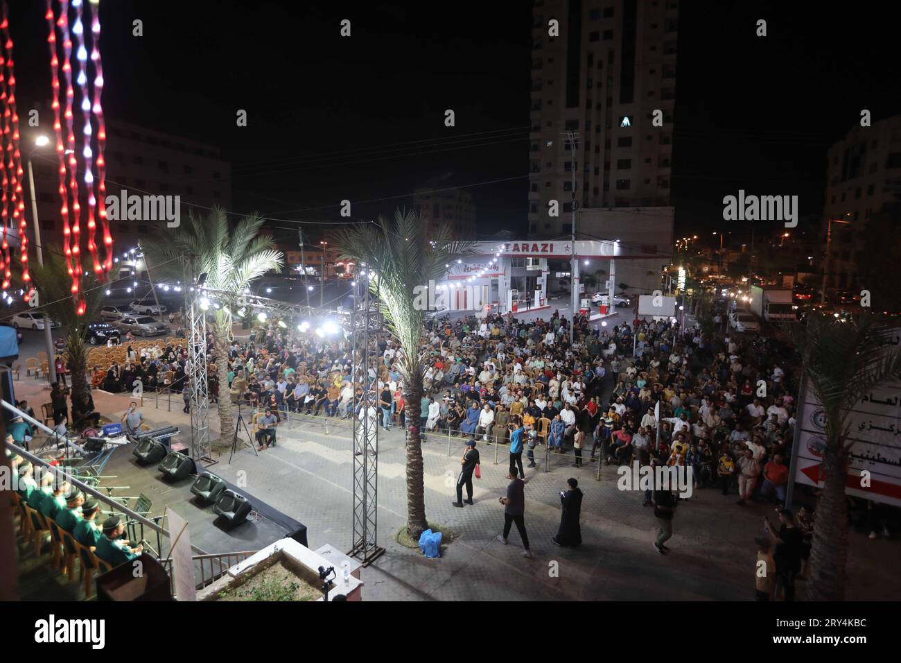 Middle East News/Gaza/Palestinian Territories Palestinians celebrate ...