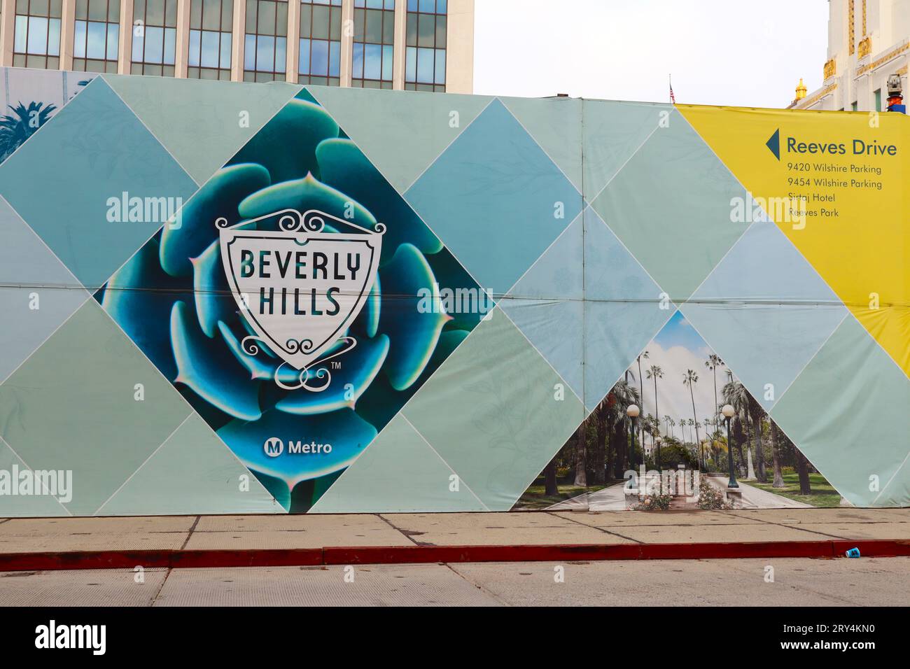 Los angeles subway construction hi-res stock photography and images - Alamy