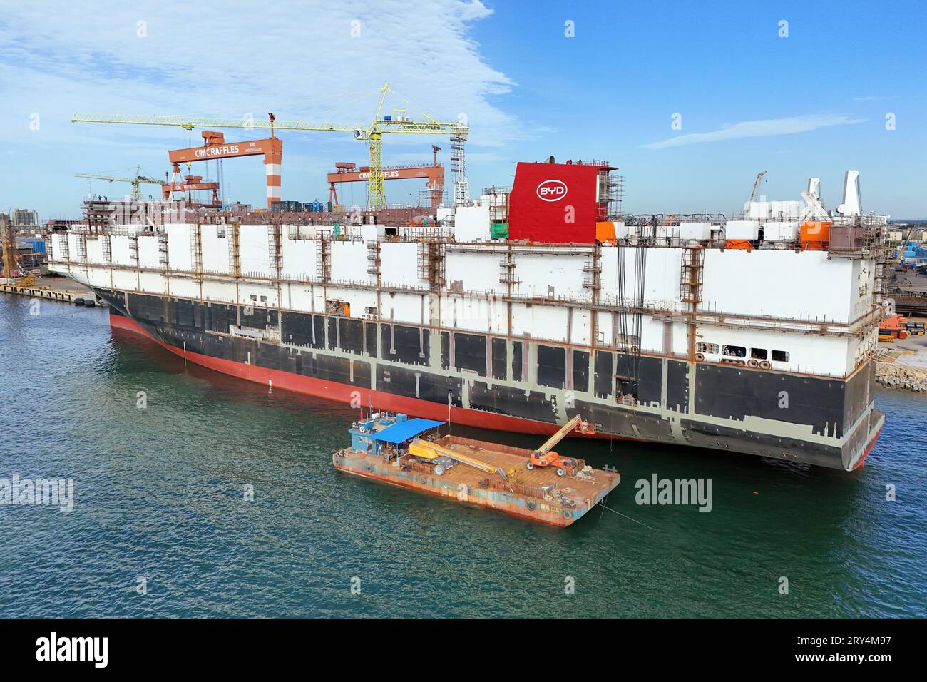 Yantai, China. 29th Sep, 2023. YANTAI, CHINA - SEPTEMBER 28, 2023 - A ...