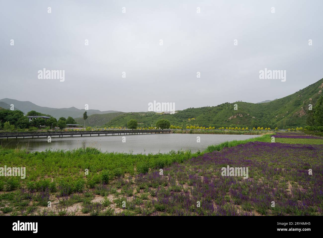 Natural Scenery of Rivers, North China Stock Photo - Alamy