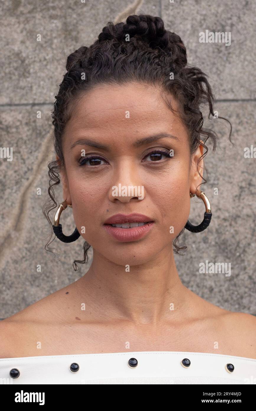 Gugu Mbatha-Raw attends the Chloe Spring/Summer 2024 womenswear fashion ...
