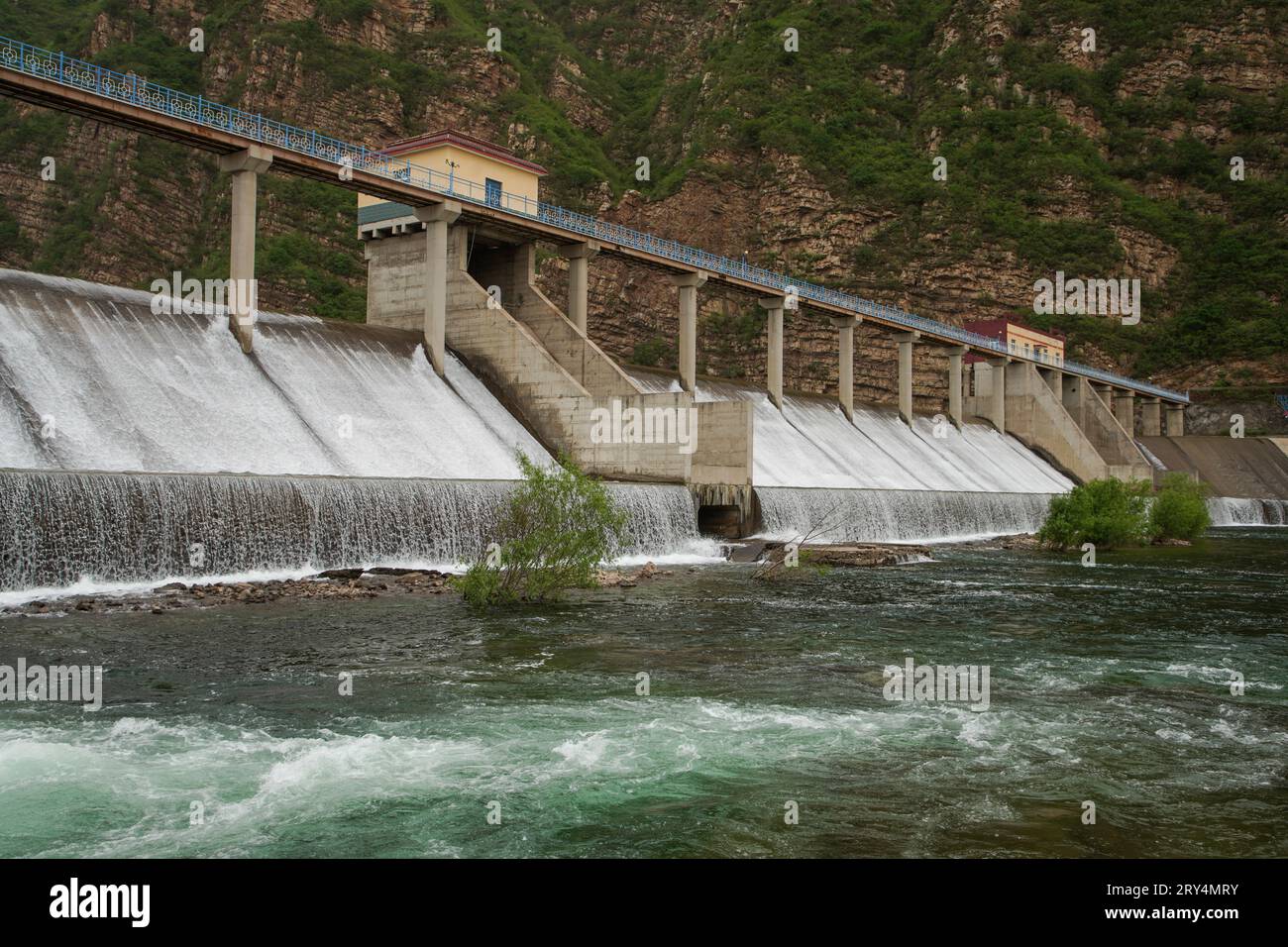 China flood control reservoir hi-res stock photography and images - Alamy