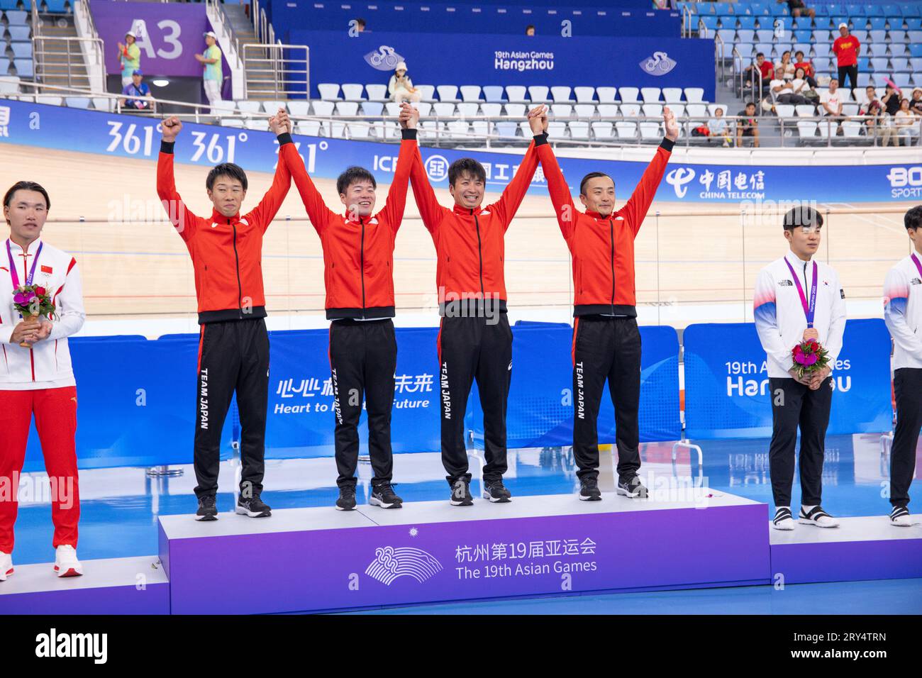 Winner Team Japan Shoi Matsuda, Naoki Kojima, Eiya Hashimoto, Kazushige ...