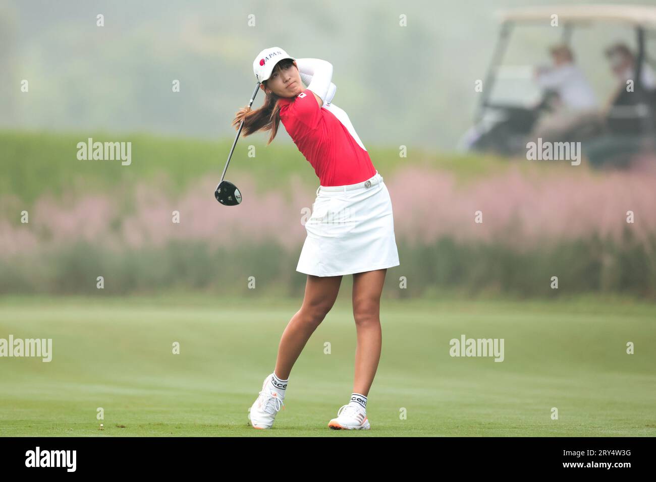 Hangzhou, China. 28th Sep, 2023. Saki Baba (JPN) Golf : Women's ...