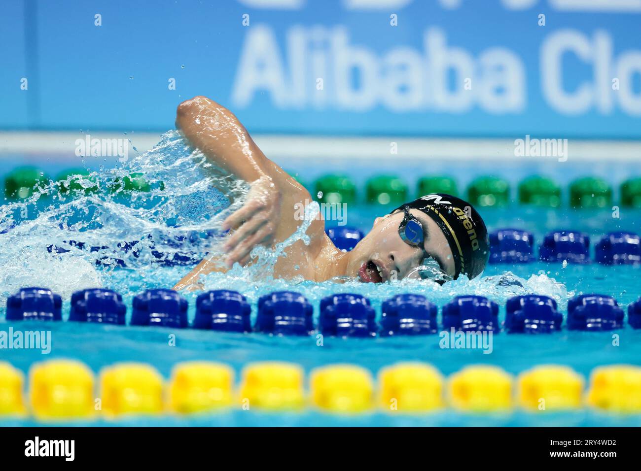 Hangzhou, China. 28th Sep, 2023. Shogo Takeda (JPN) Swimming : Men's ...