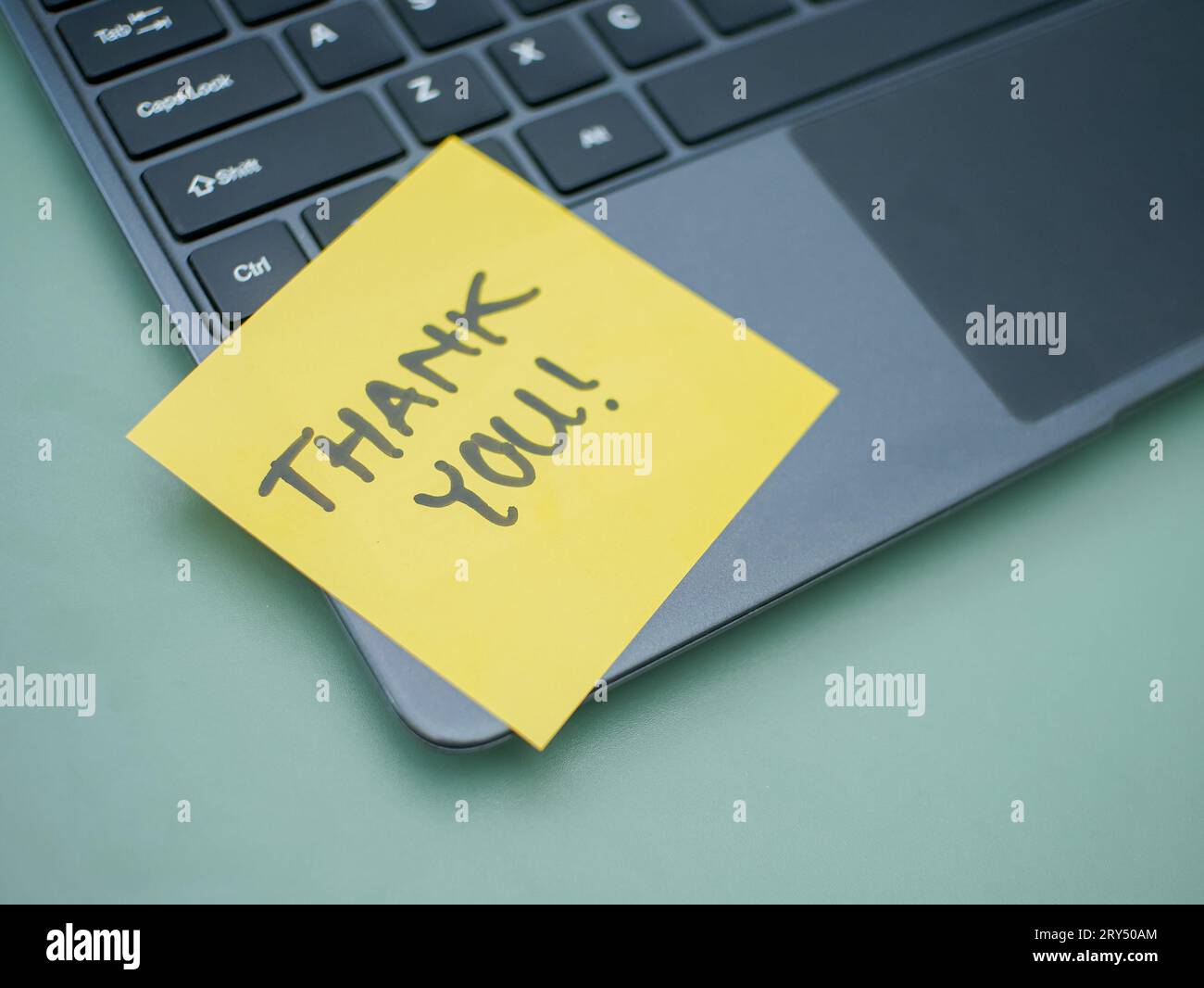 Handwritten thank you poster hi-res stock photography and images - Alamy