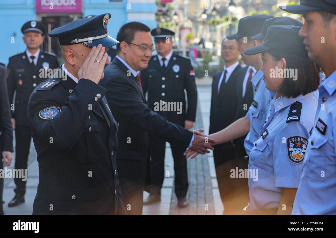 Belgrade local police hi-res stock photography and images - Alamy