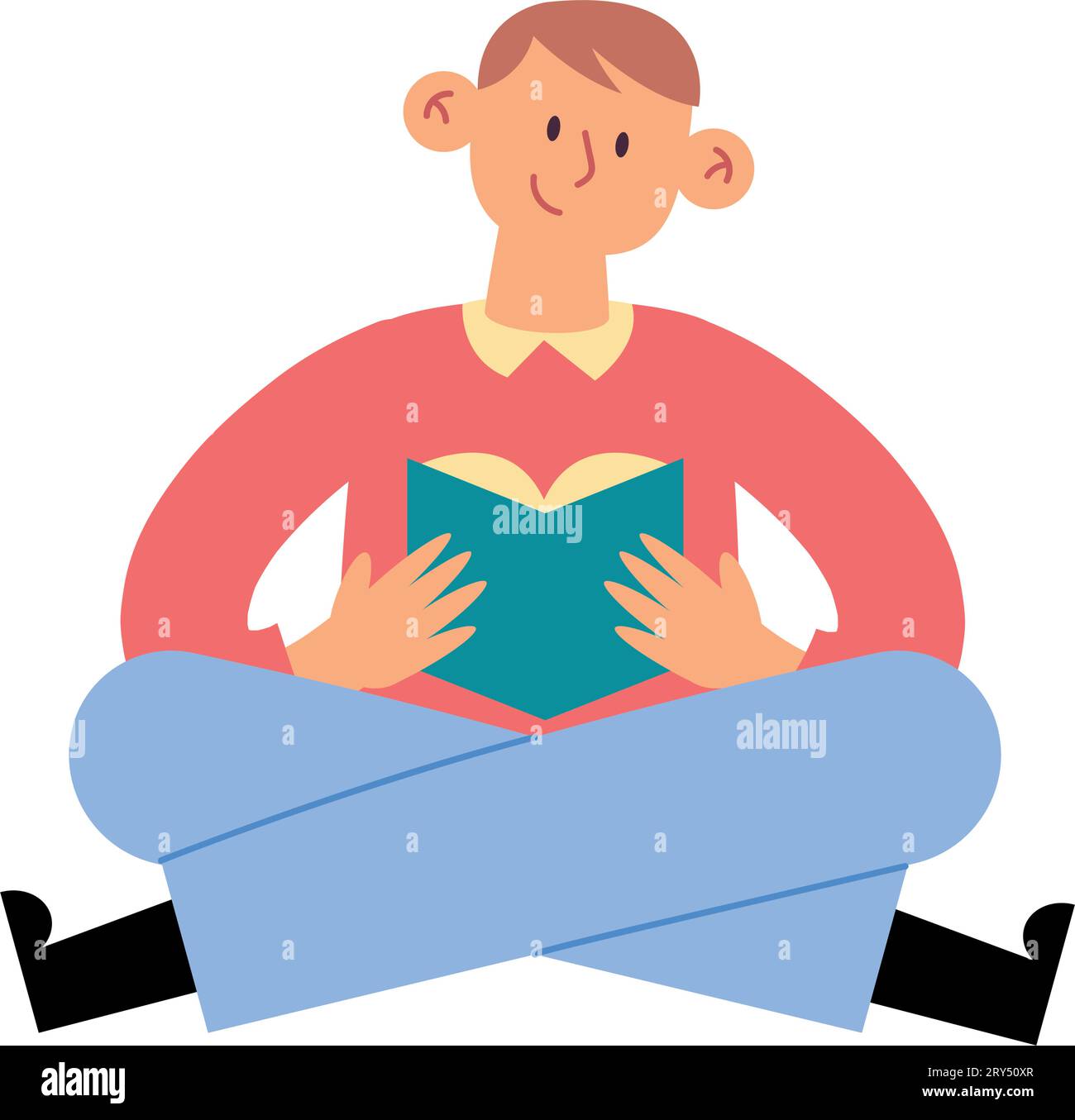 man studing design vector isolated Stock Vector Image & Art - Alamy