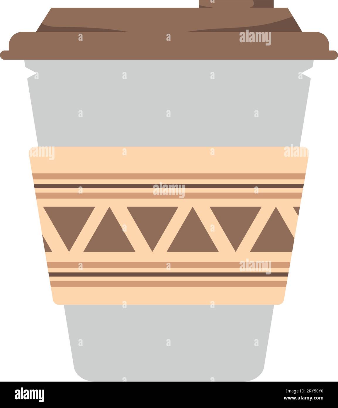 reusable coffee cup design Stock Vector Image & Art - Alamy