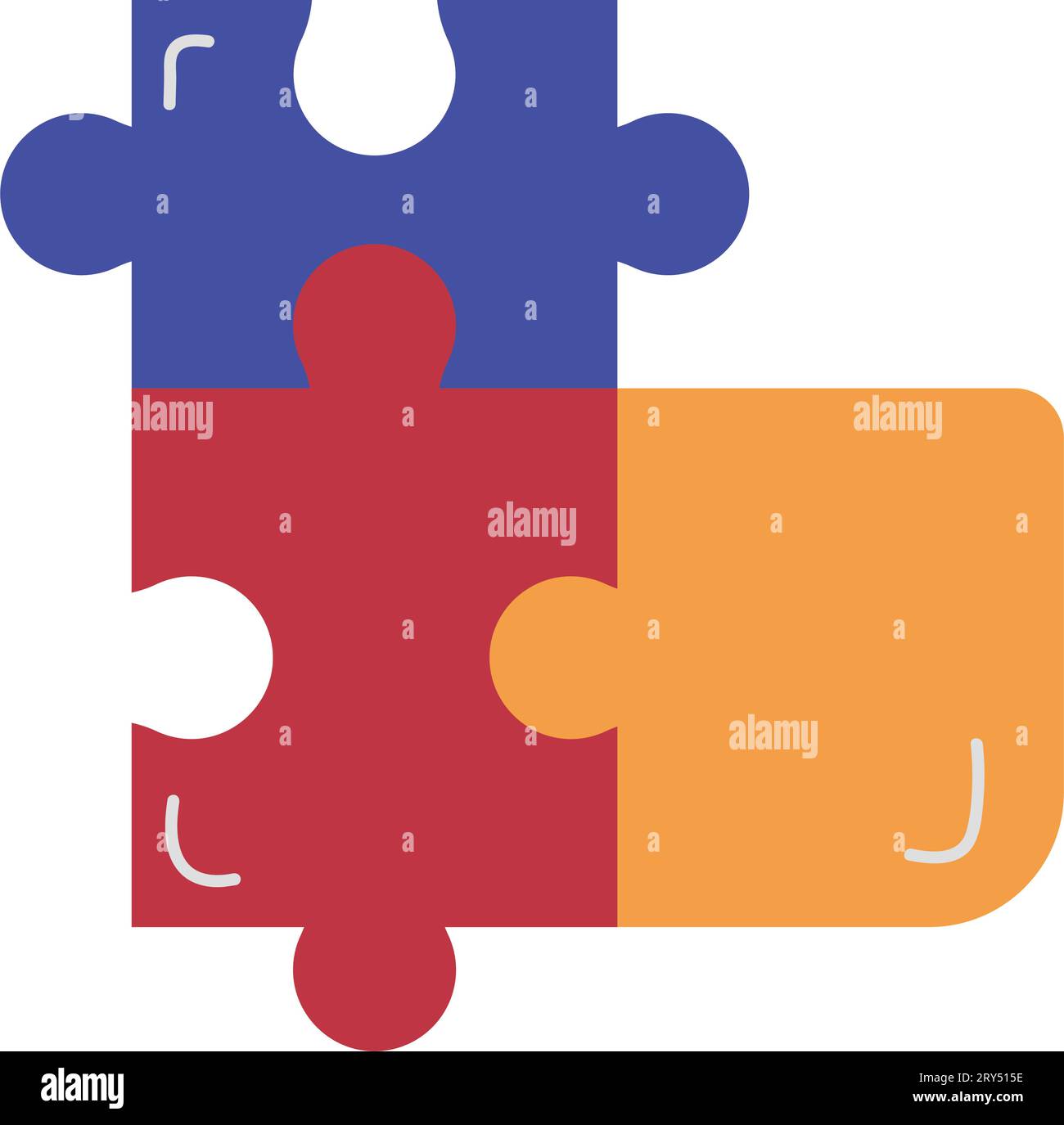 puzzle pieces toy design Stock Vector Image & Art - Alamy
