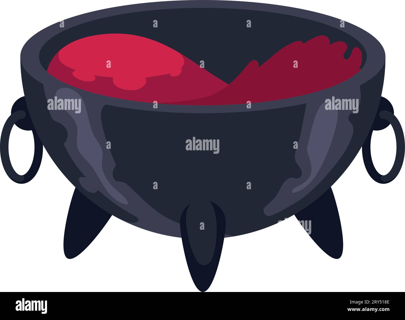 halloween cauldron poison Stock Vector Image & Art - Alamy