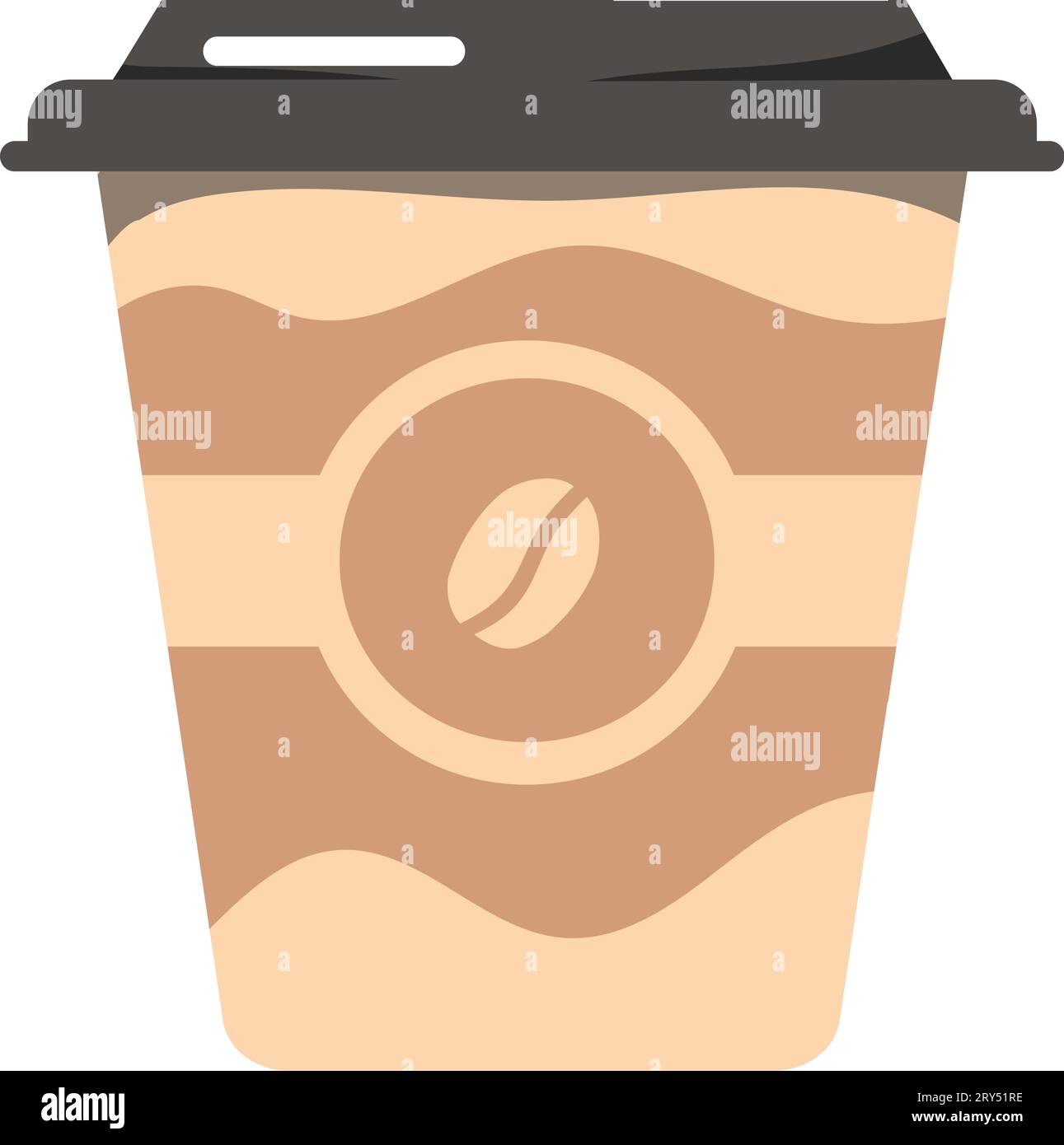 reusable coffee cup design Stock Vector Image & Art - Alamy