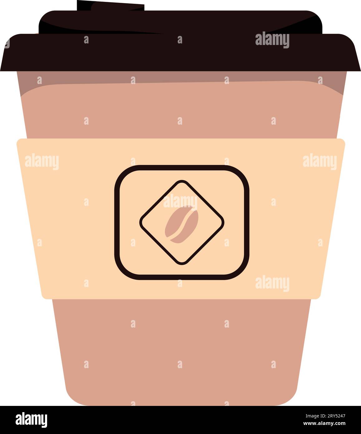 Recycled coffee cup Stock Vector Images - Alamy