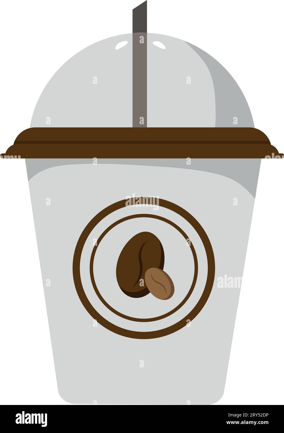 reusable coffee cup illustration Stock Vector Image & Art - Alamy