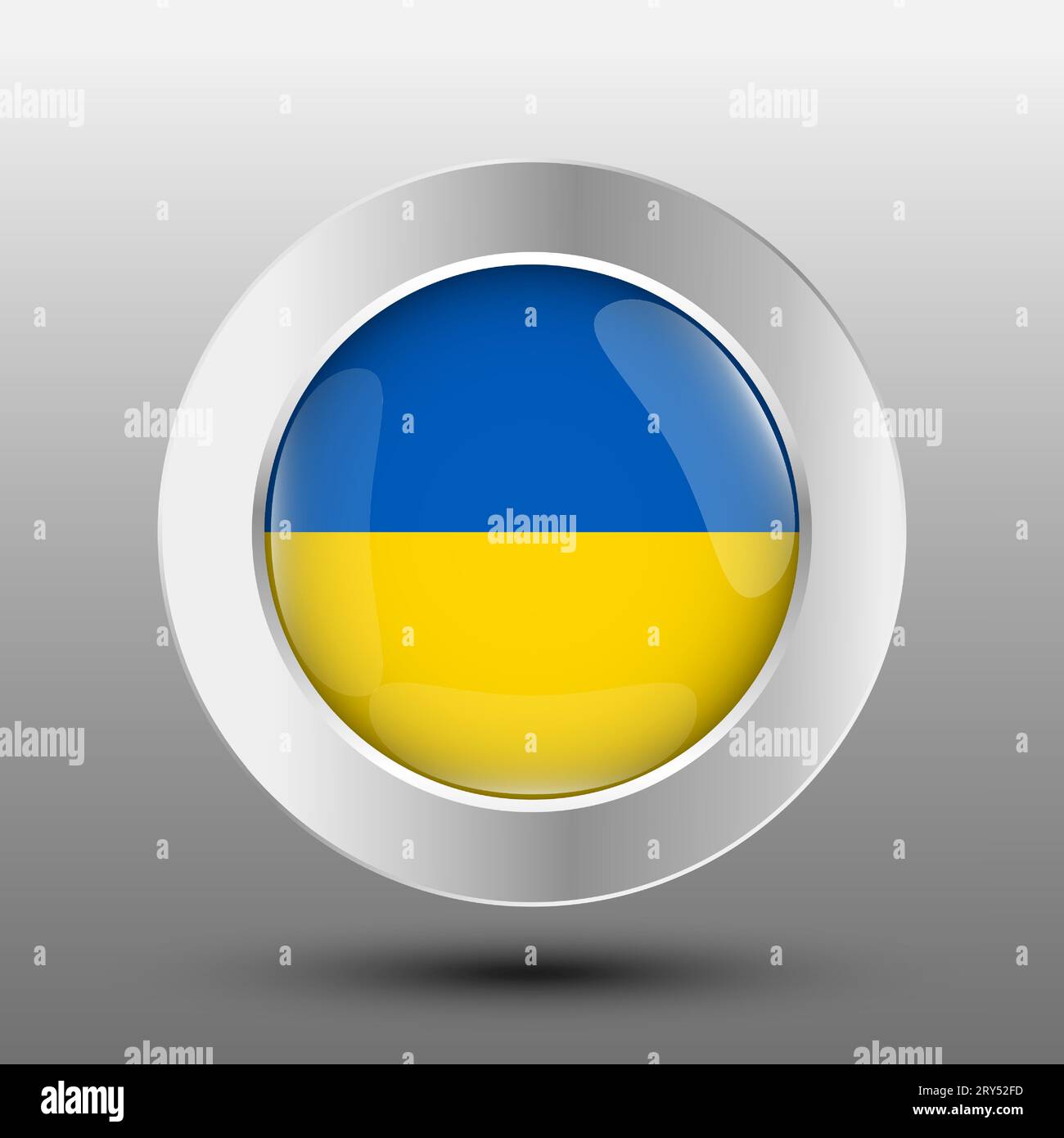 Ukraine metallic Stock Vector Images - Alamy