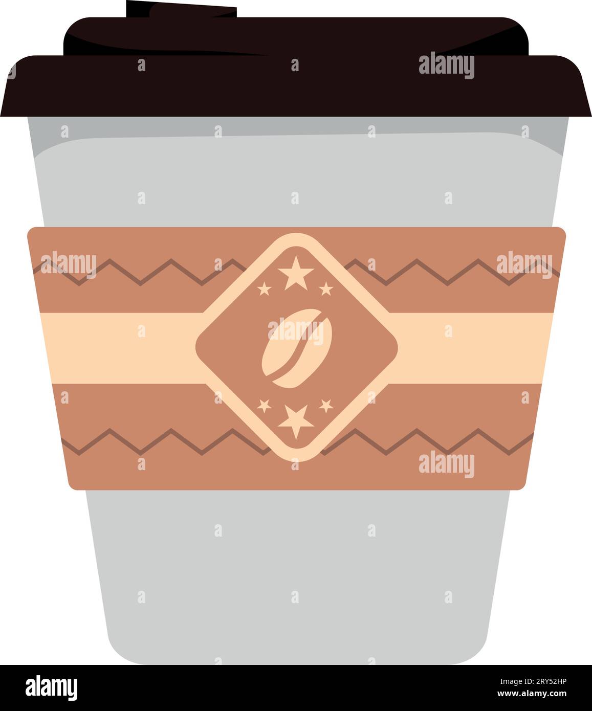 Recycled coffee cup Stock Vector Images - Alamy