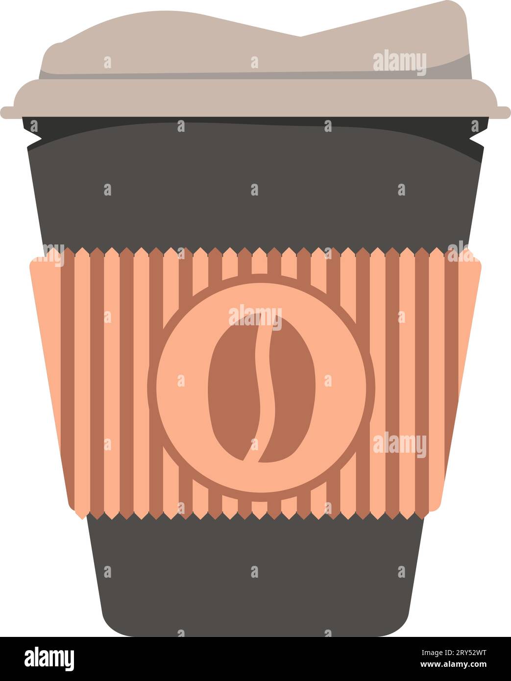 Recycled coffee cup Stock Vector Images - Alamy