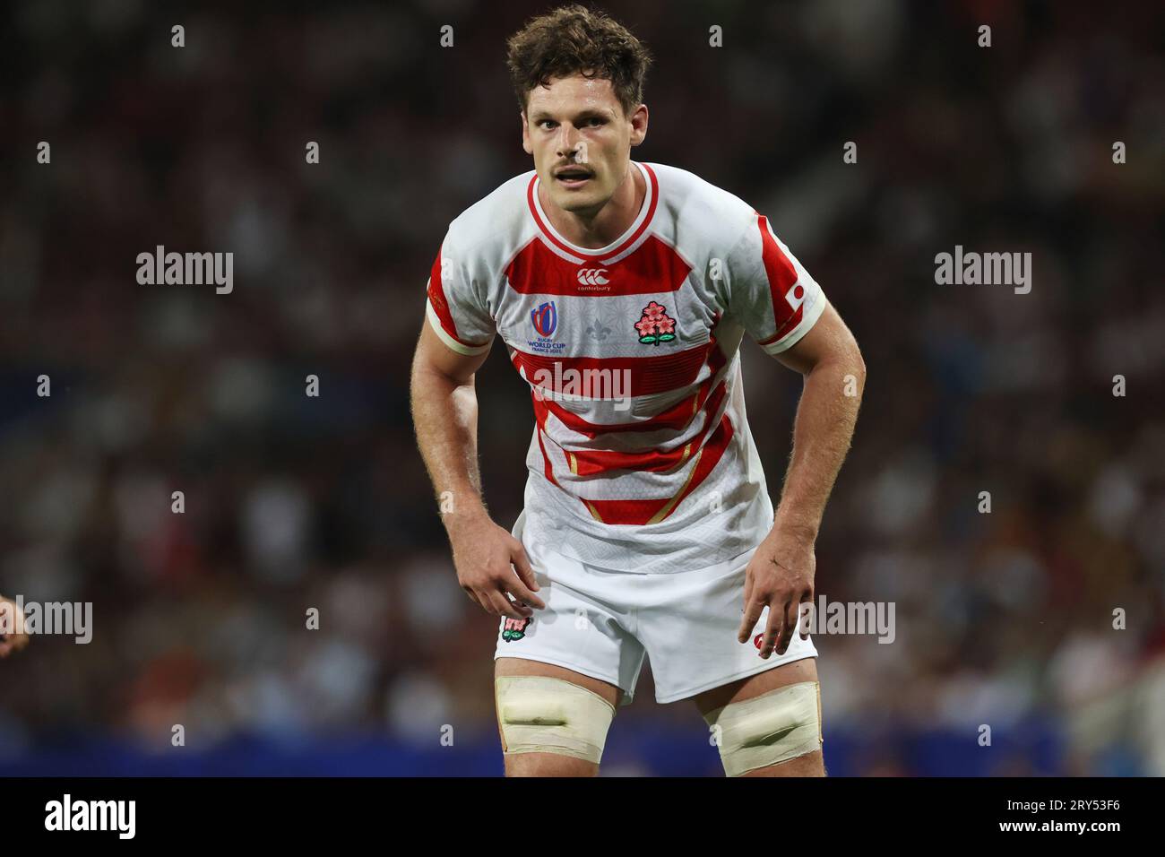 Japan's Jack Cornelsen during the 2023 Rugby World Cup Pool D match ...