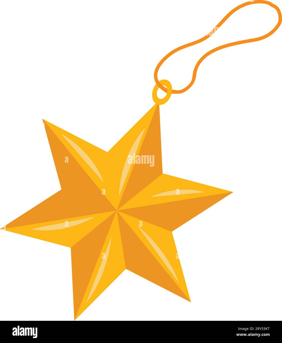 christmas star illustration Stock Vector Image & Art - Alamy