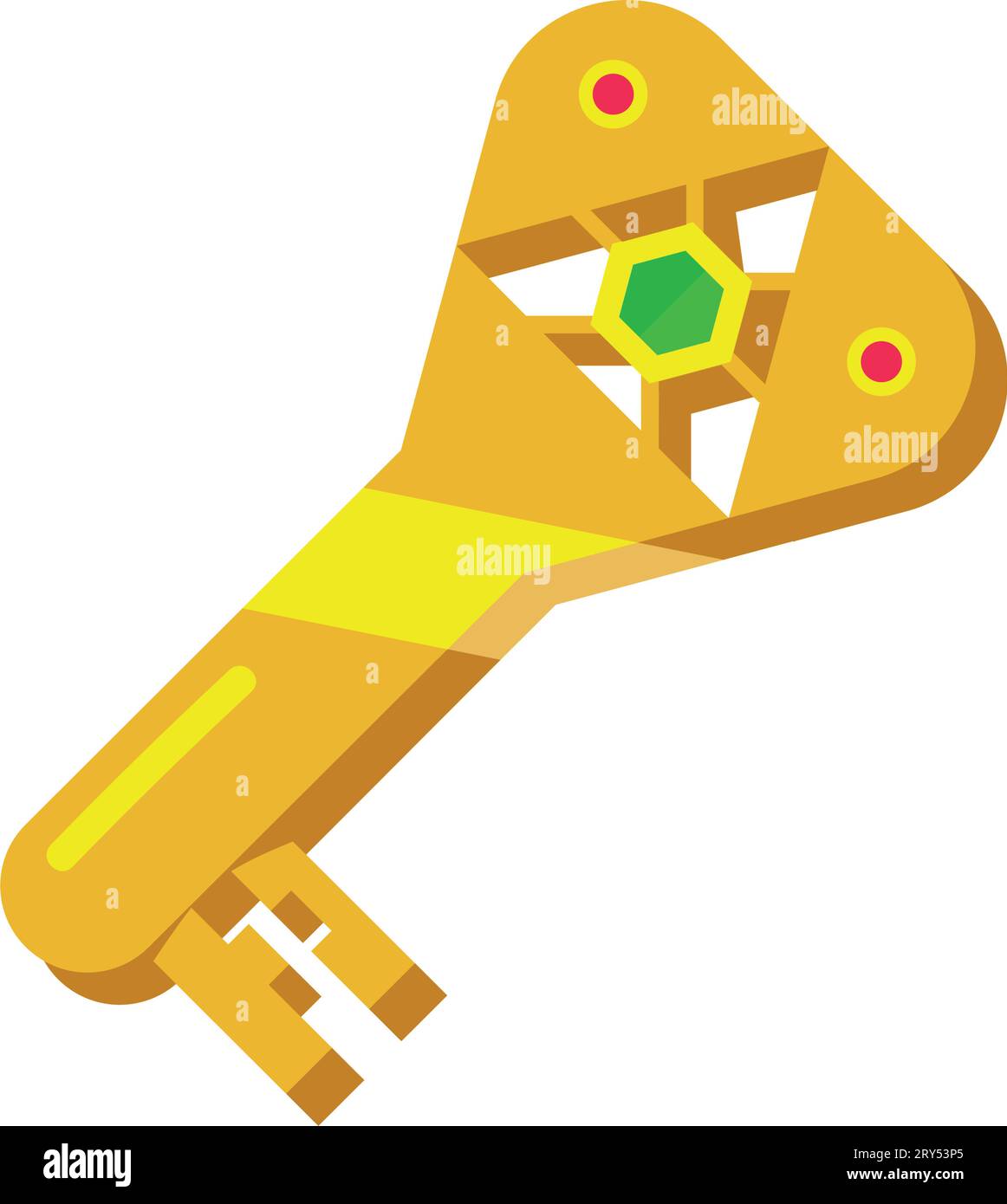 video game key golden Stock Vector Image & Art - Alamy