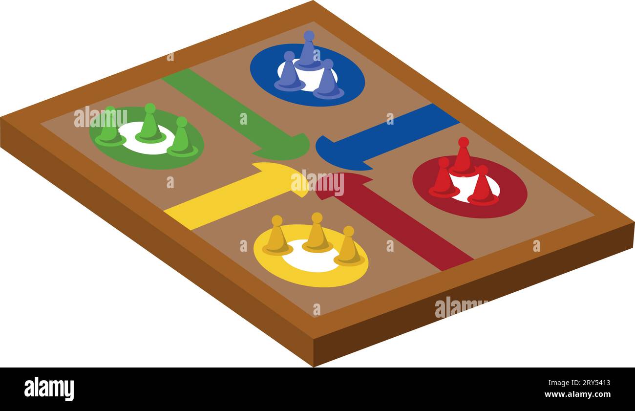 game board parchis Stock Vector Image & Art - Alamy