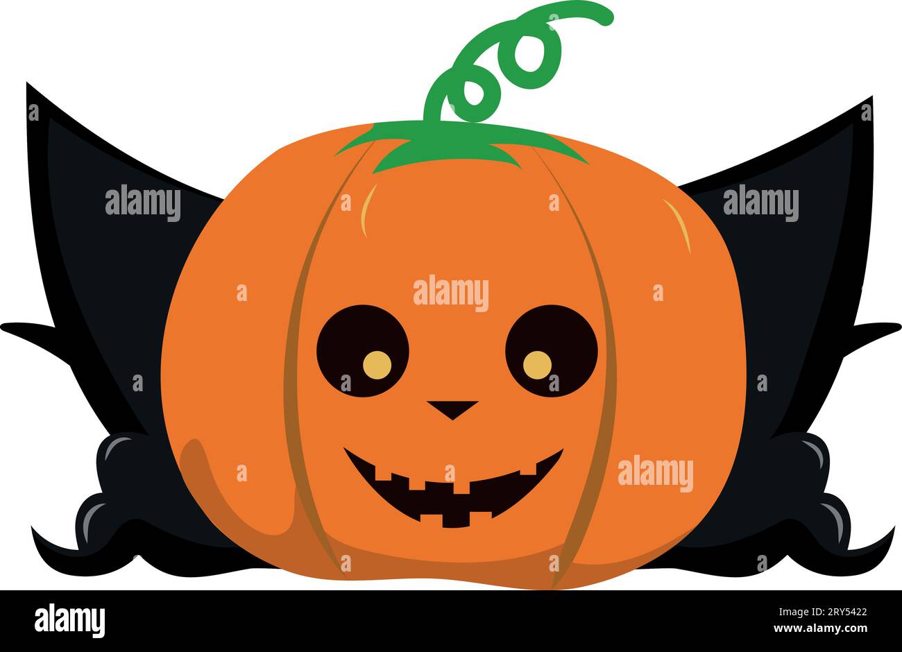 halloween evil pumpkin Stock Vector Image & Art - Alamy