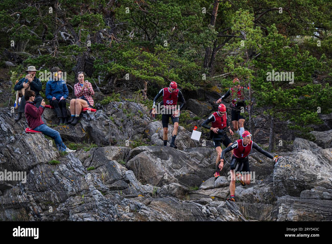 Stockholm, Sweden. 04th Sep, 2023. 230904 Matthieu Poullain and Tom ...
