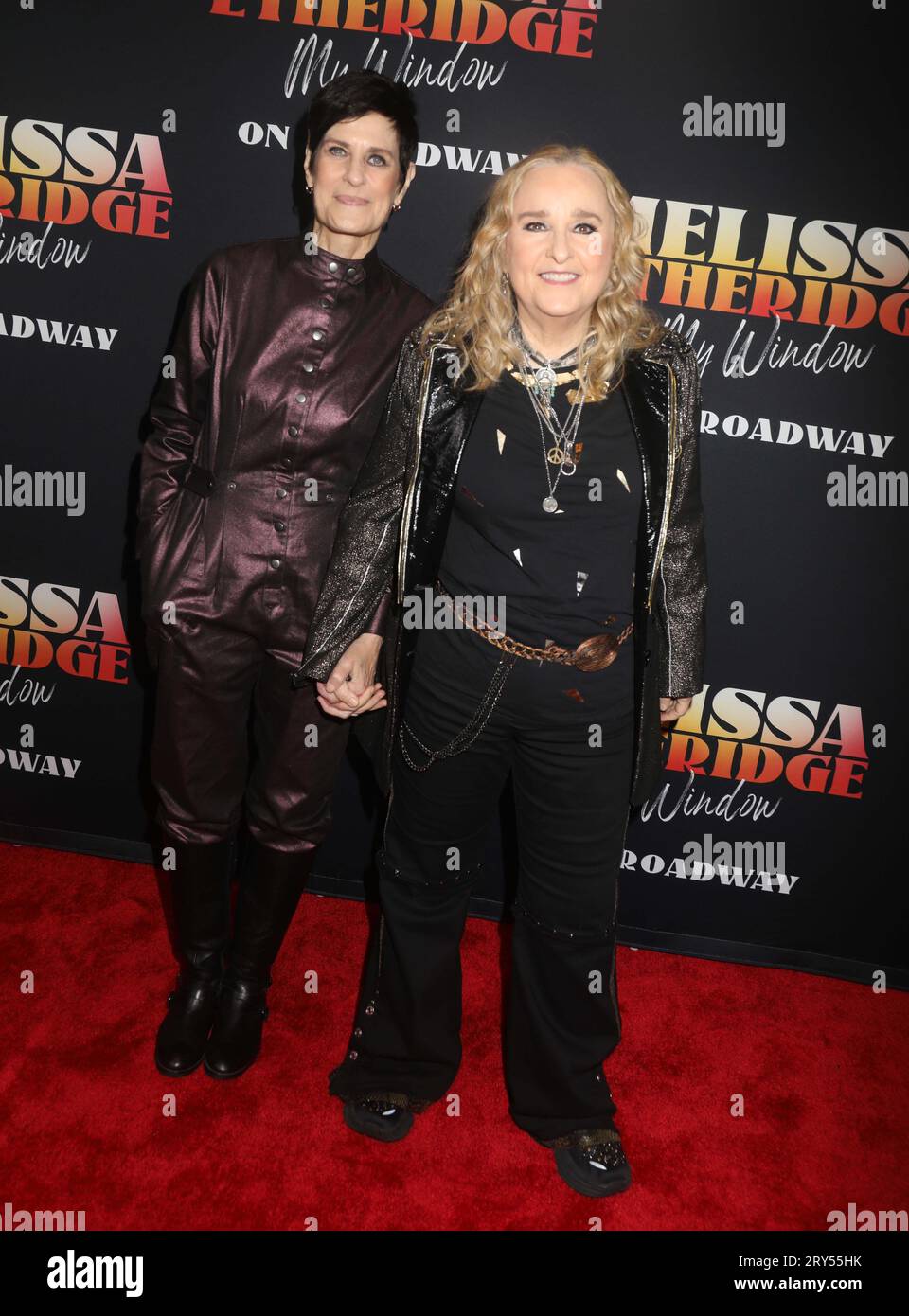 September 28, 2023, New York, New York, USA: LINDA WALLEM and singer ...