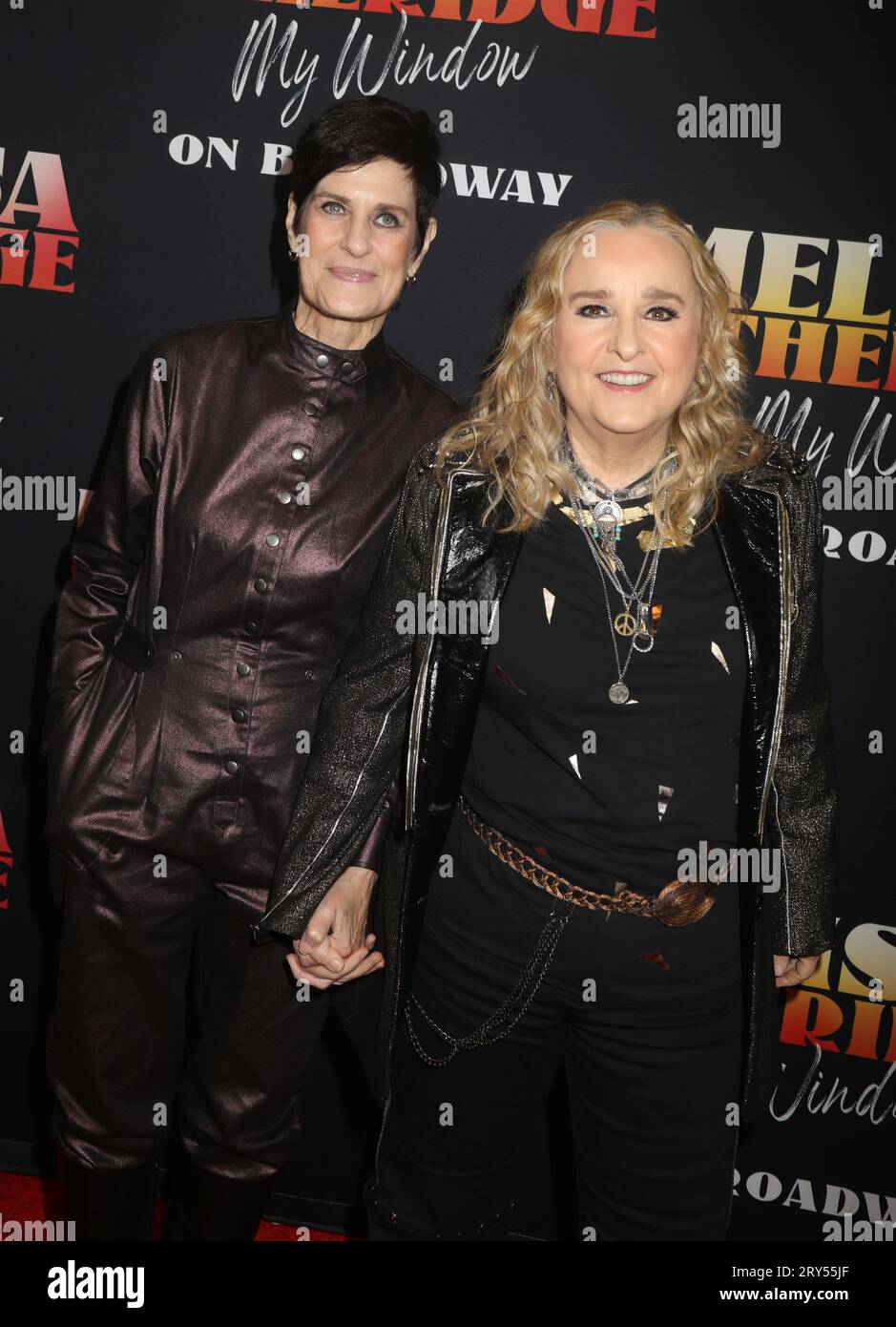September 28, 2023, New York, New York, USA: LINDA WALLEM and singer ...