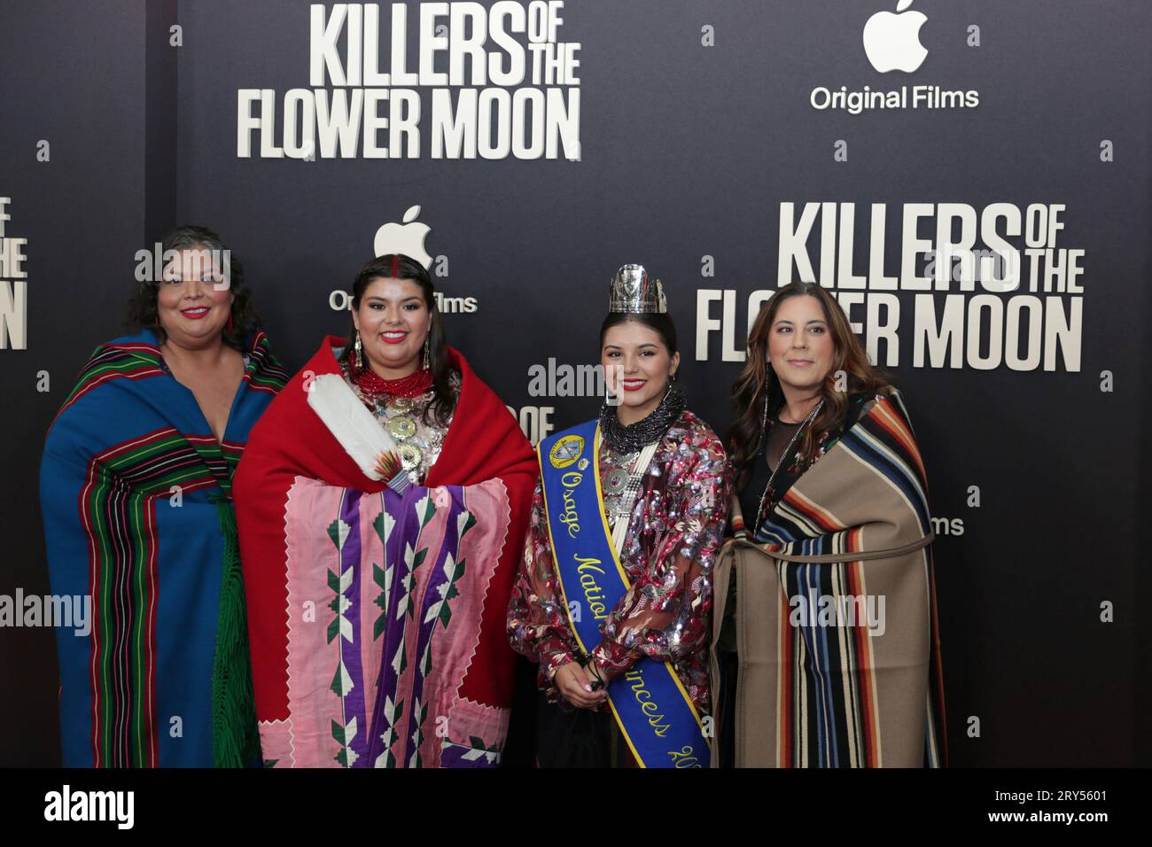 Lincoln Center, New York, USA, September 27, 2023 - (L-R) Osage Nation ...