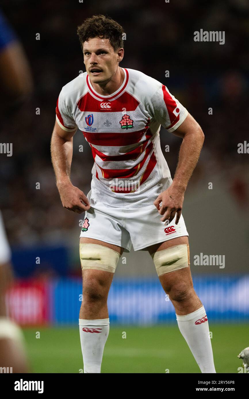 Jack Cornelsen(JPN) during the 2023 Rugby World Cup Pool D match ...