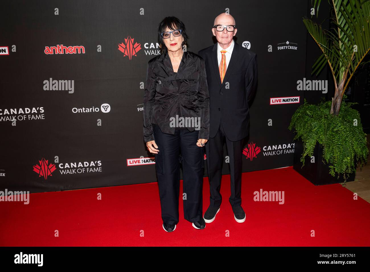 Toronto, Canada. 28th Sep, 2023. Carole Pope and Kevan Staples of Rough ...