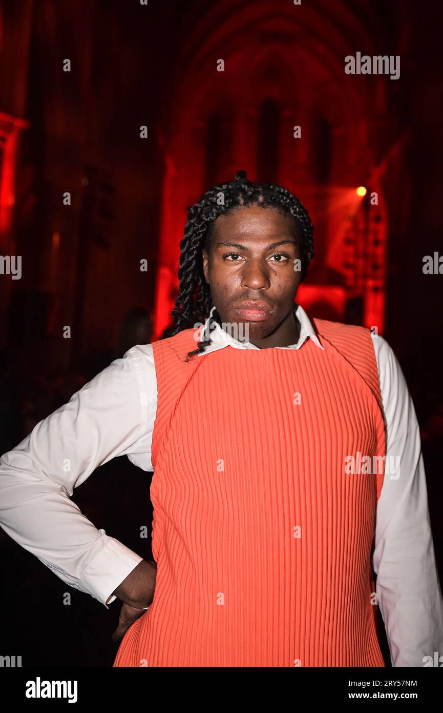 Paris, France. 28th Sep, 2023. Marcus poses for a photo before the ...