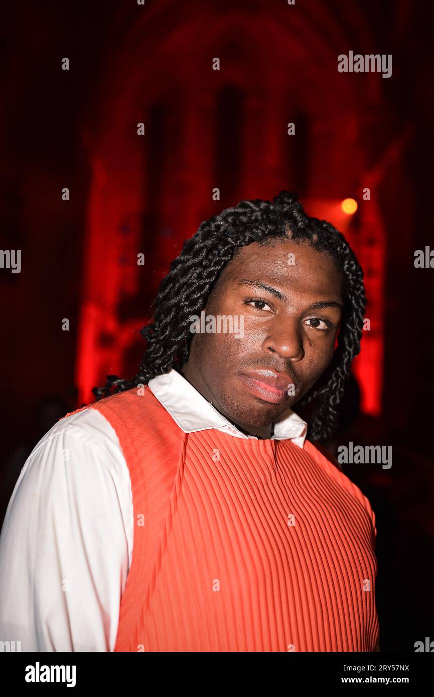 Paris, France. 28th Sep, 2023. Marcus poses for a photo before the ...