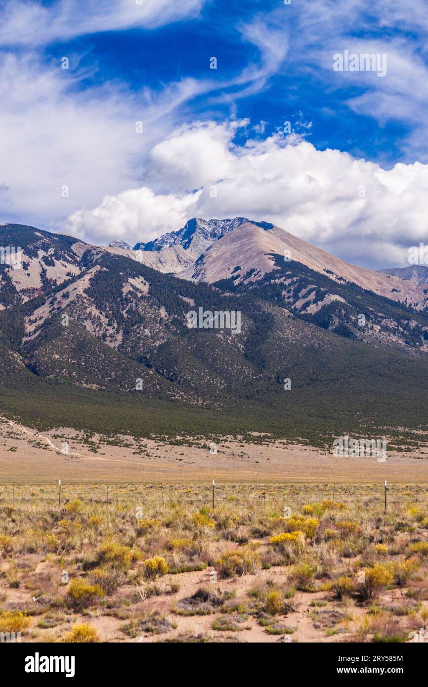 One of the largest fault block mountain ranges hi-res stock photography ...
