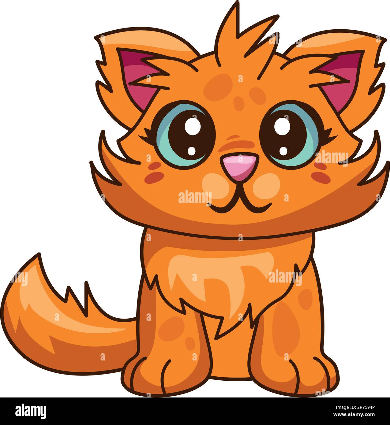 cat mascot illustration Stock Vector Image & Art - Alamy