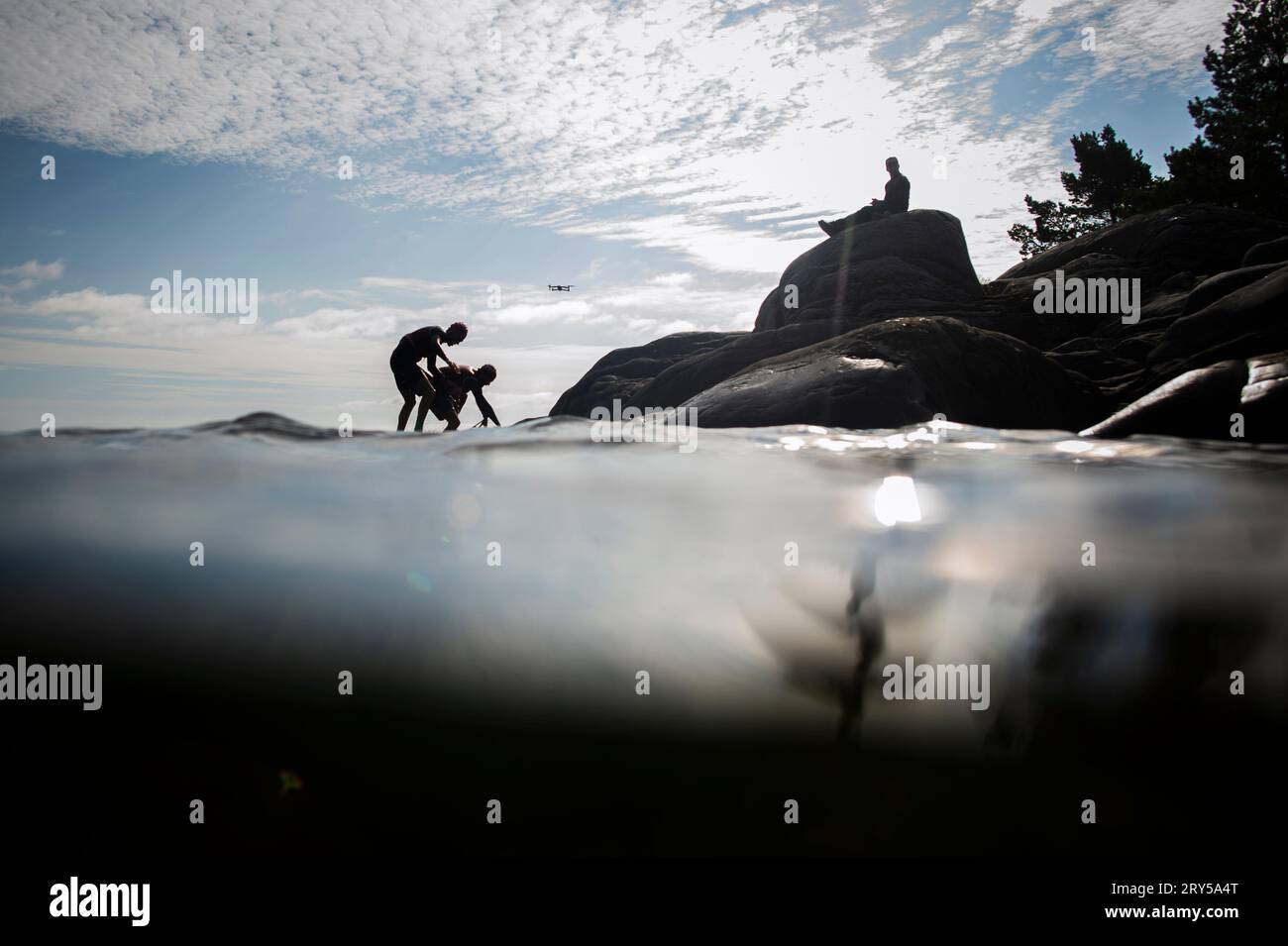 Stockholm, Sweden. 04th Sep, 2023. 230904 Participants compete during ...