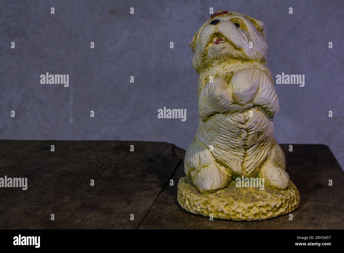 still life with ceramic dog Stock Photo - Alamy