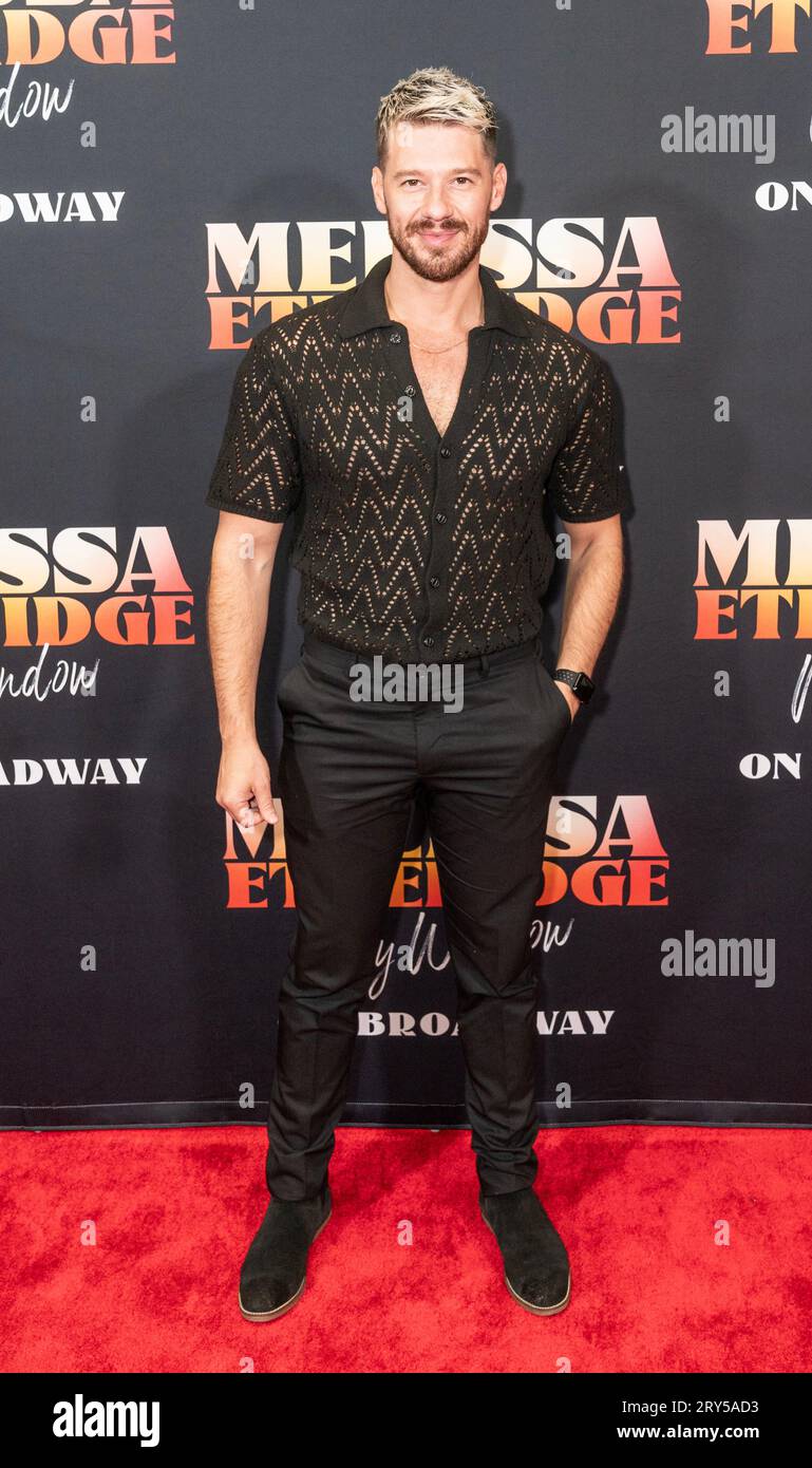 Constantine Rousouli attends Broadway Opening Night of Melissa ...