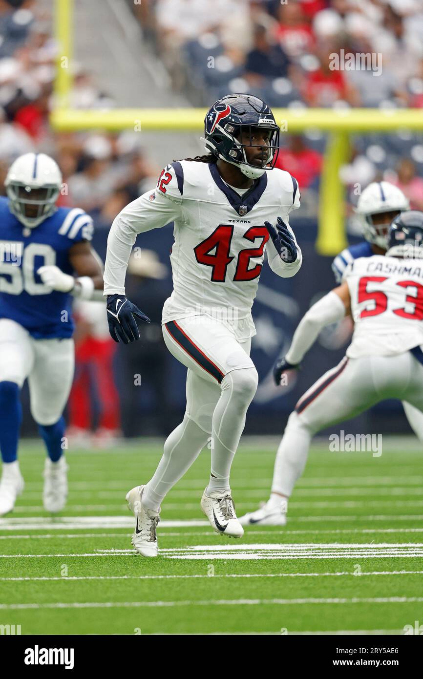 Houston Texans linebacker Cory Littleton (42) during an NFL football ...