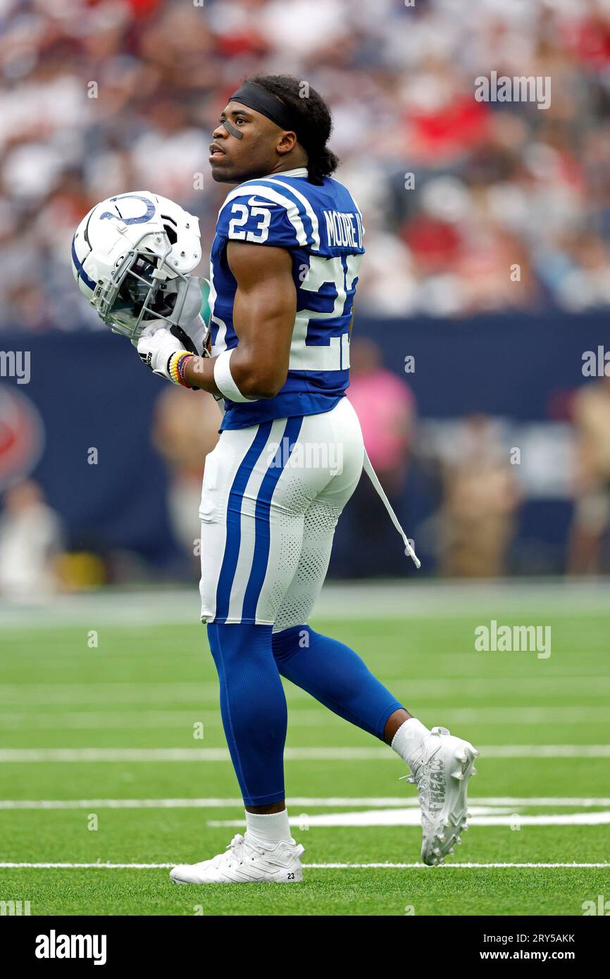 Indianapolis Colts cornerback Kenny Moore II (23) during an NFL ...