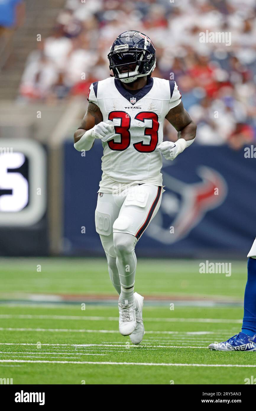 Houston Texans running back Dare Ogunbowale (33) during an NFL football ...