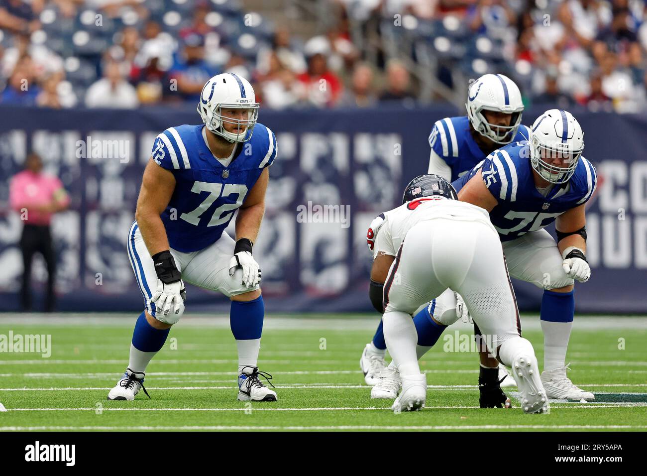Indianapolis Colts offensive tackle Braden Smith (72) during an NFL ...