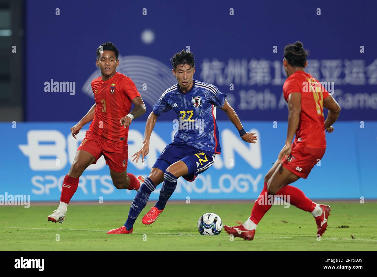 Hangzhou, China. 28th Sep, 2023. Hiroki Sekine (JPN) Football/Soccer ...