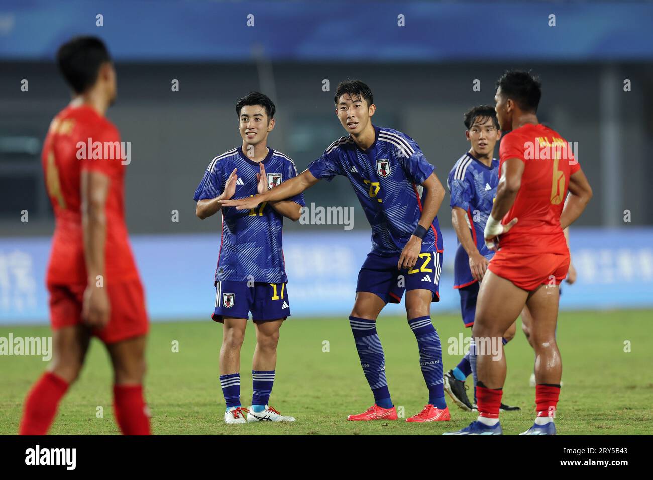 Hangzhou, China. 28th Sep, 2023. HINO Shota Hino, Hiroki Sekine (JPN ...