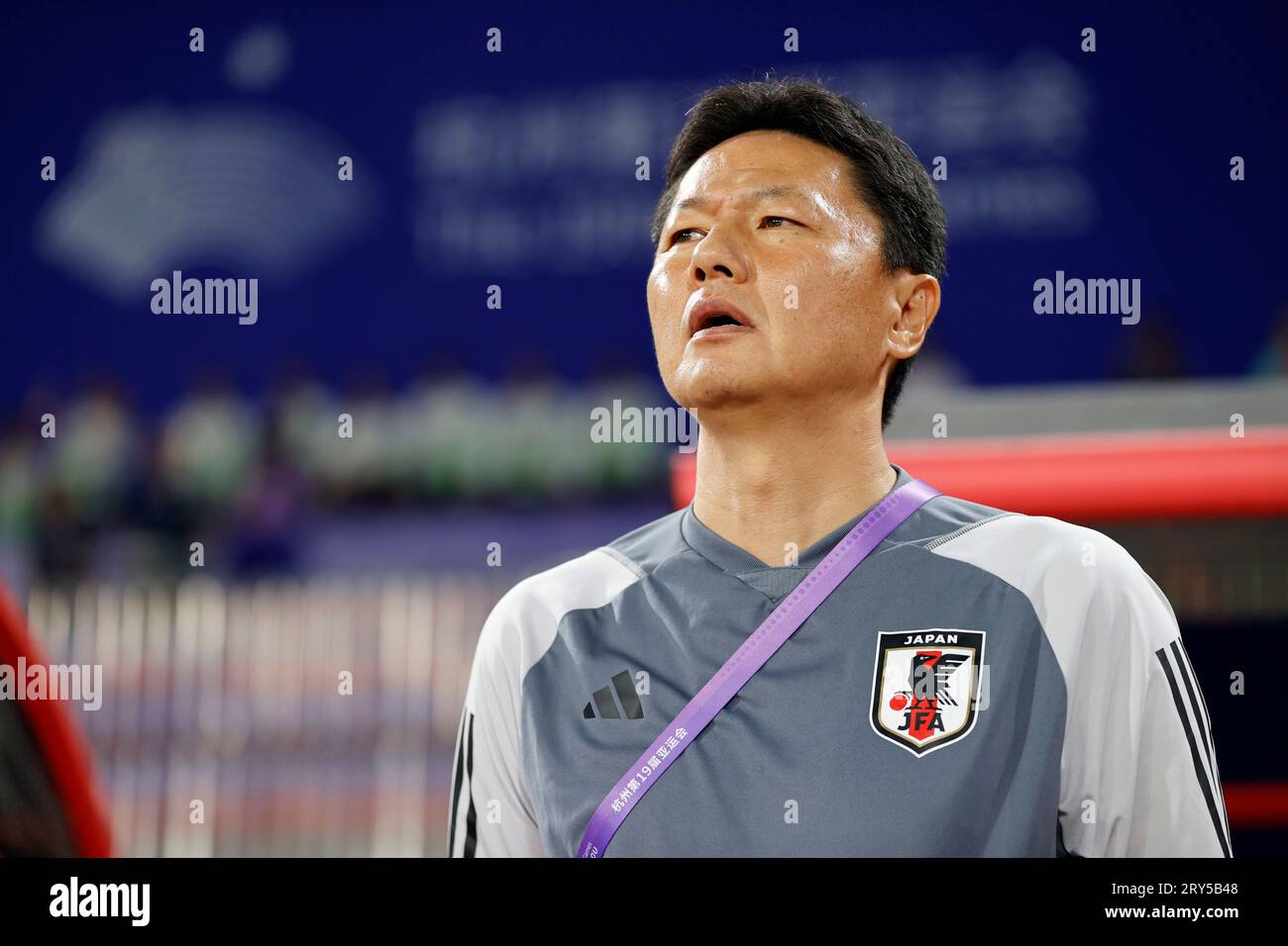Hangzhou, China. 28th Sep, 2023. Go Oiwa (JPN) Football/Soccer : Men's ...